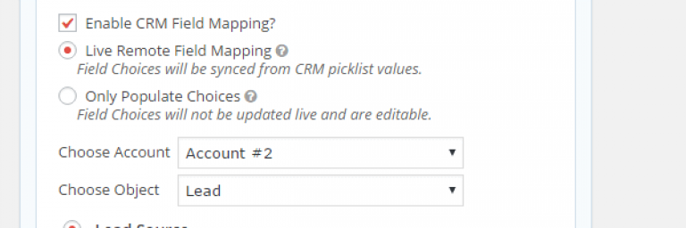 Gravity Forms Salesforce Plugin Crm Perks
